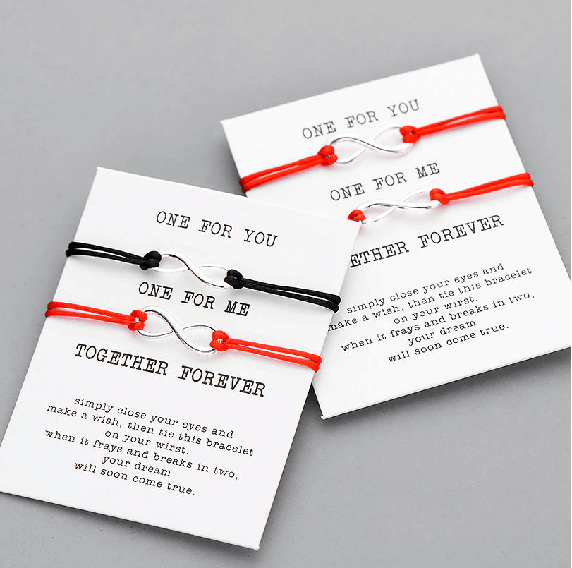 ♾️Together Forever Love Infinity Bracelet Duo ♾️ – SmarterWomen.com